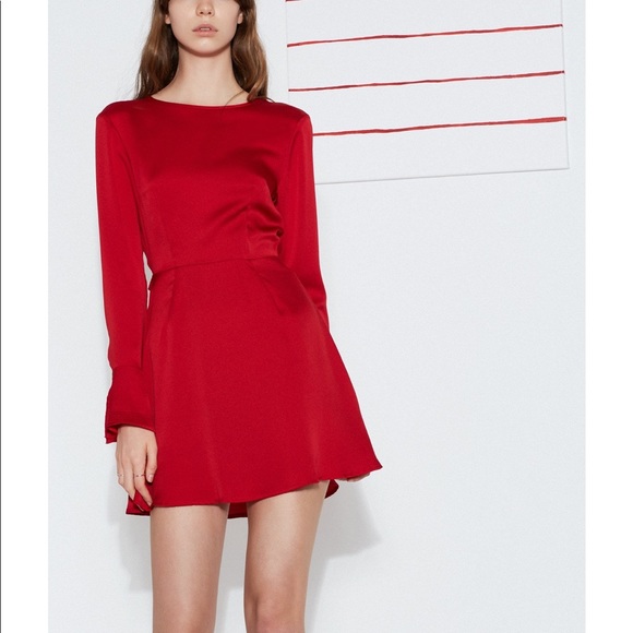 The Fifth Label | Dresses | The Fifth Label Red Flirty Dress With Open ...